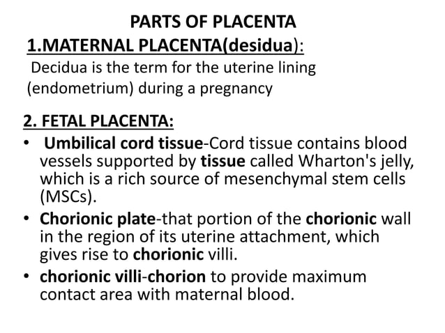 placental dissection | PPTX | Pregnancy | Reproductive Health
