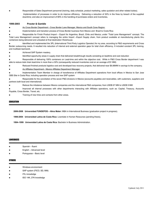 Allan Alvarado_Complete Resume | DOC | Business Administration | Business