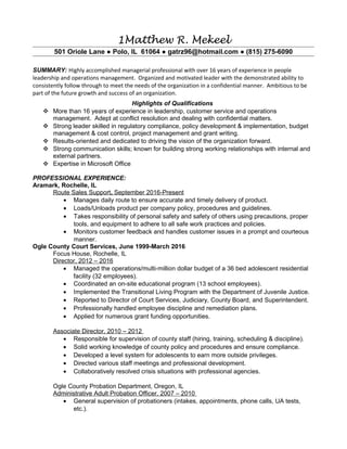 Matthew Mekeel Resume 9.16