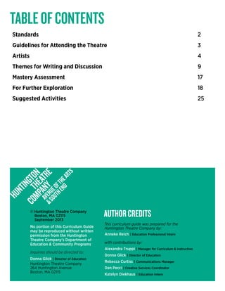 The Seagull_Curriculum Guide | PDF