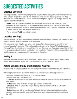 The Seagull_Curriculum Guide | PDF