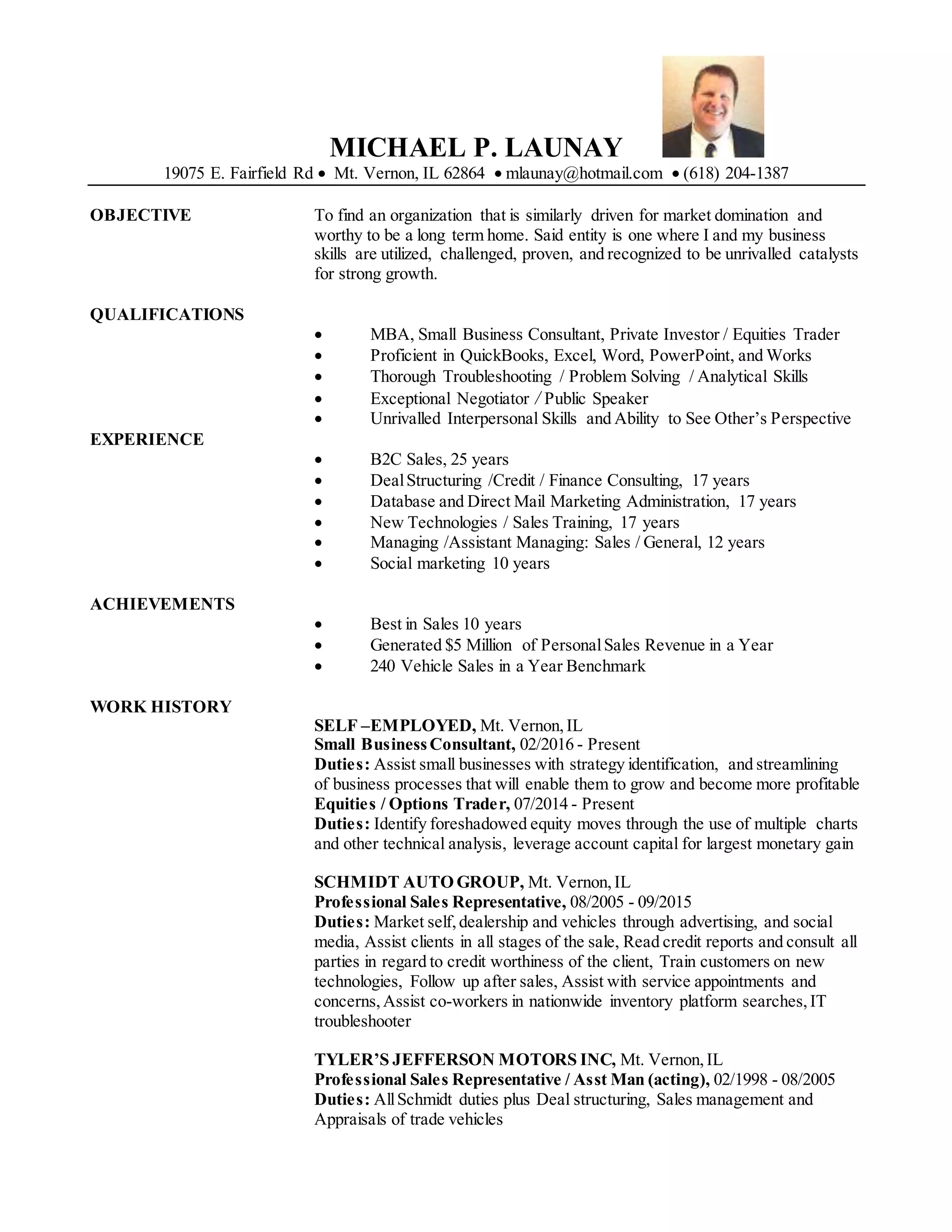 M. Launay Resume 3312016 | DOCX