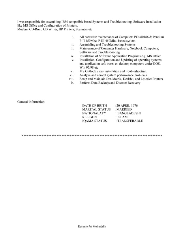 Resume_for_Moinuddin | PDF