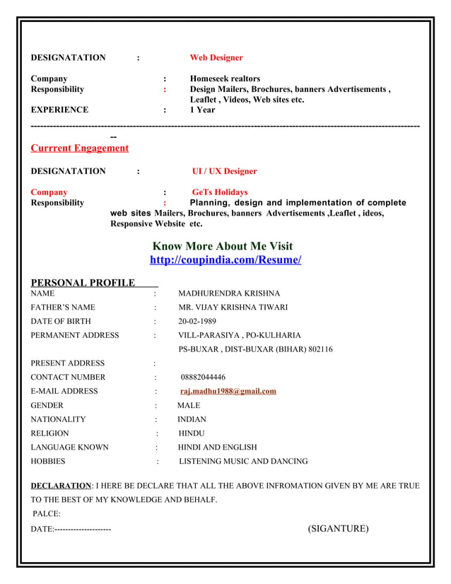 Resume | DOC | Computer Software and Applications | Computing