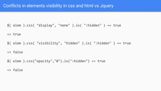 Lessons learnt in Jquery | PDF