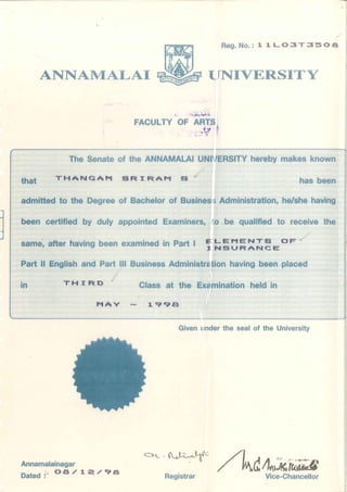 BBA-FINAL CERTIFICATE | PDF