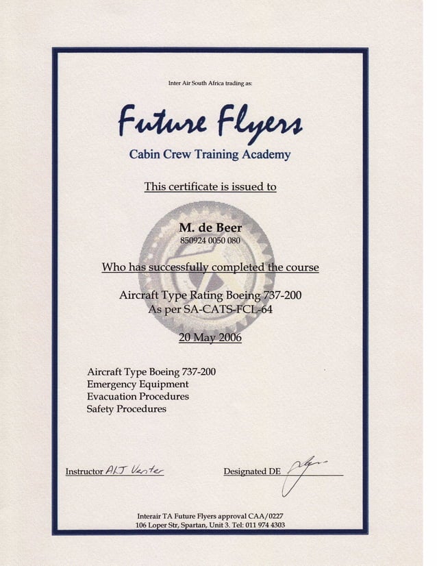 060520 Future Flyers Boeing 737-200 | PDF | Air Travel | Travel Type