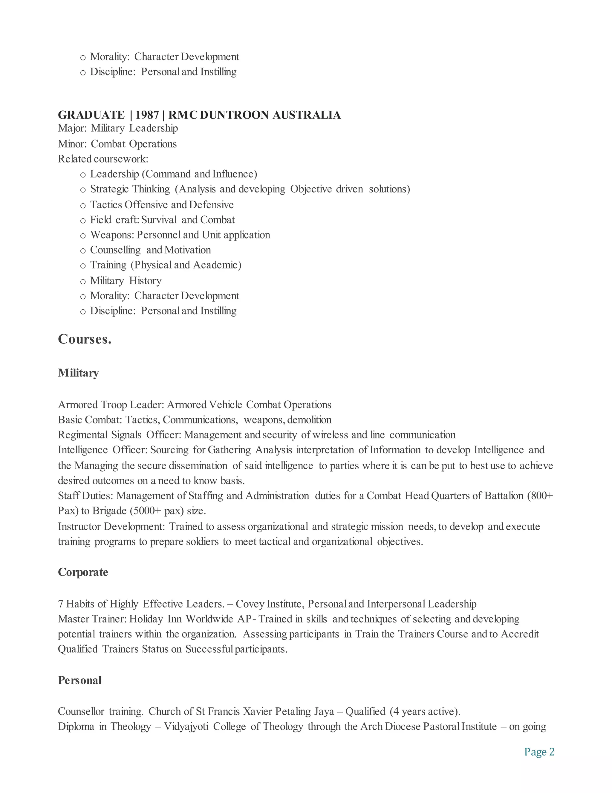 Frank CV 2016 | DOCX