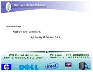 Digitech Profile | PPT