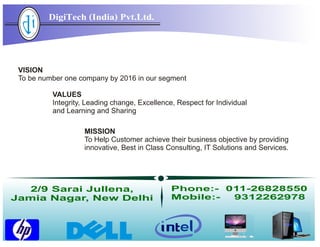 Digitech Profile | PPT