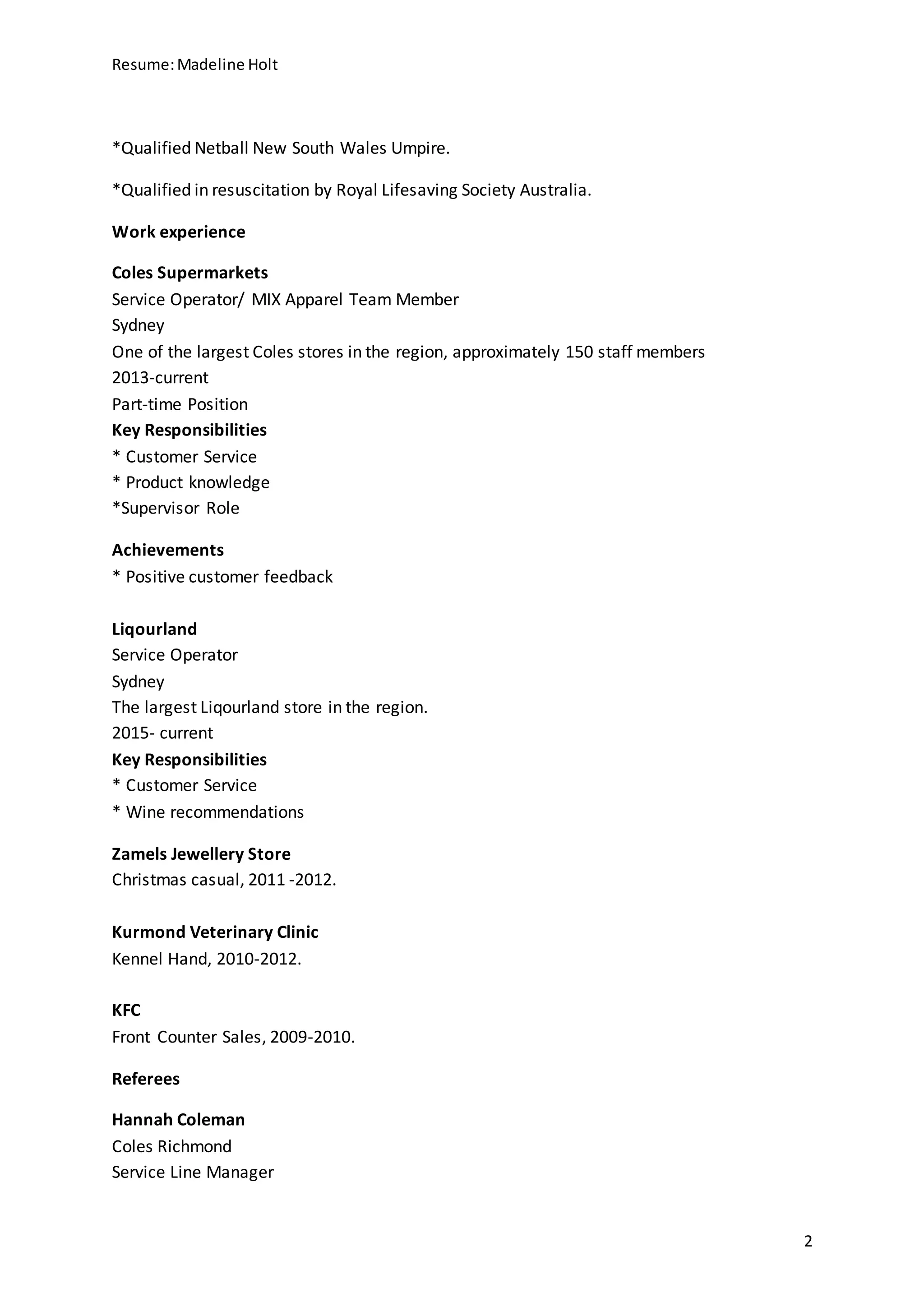 Maddie Resume | DOCX