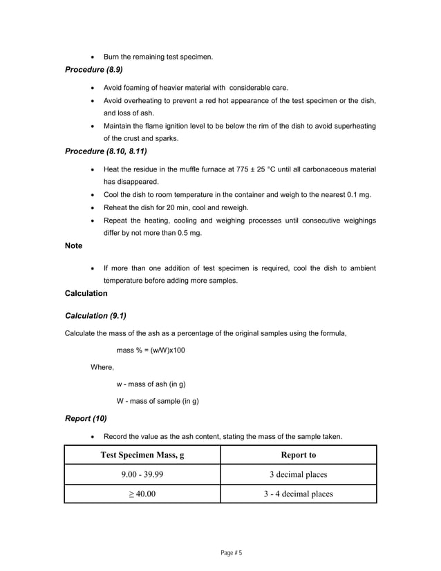 ASTM D482 test method | PDF