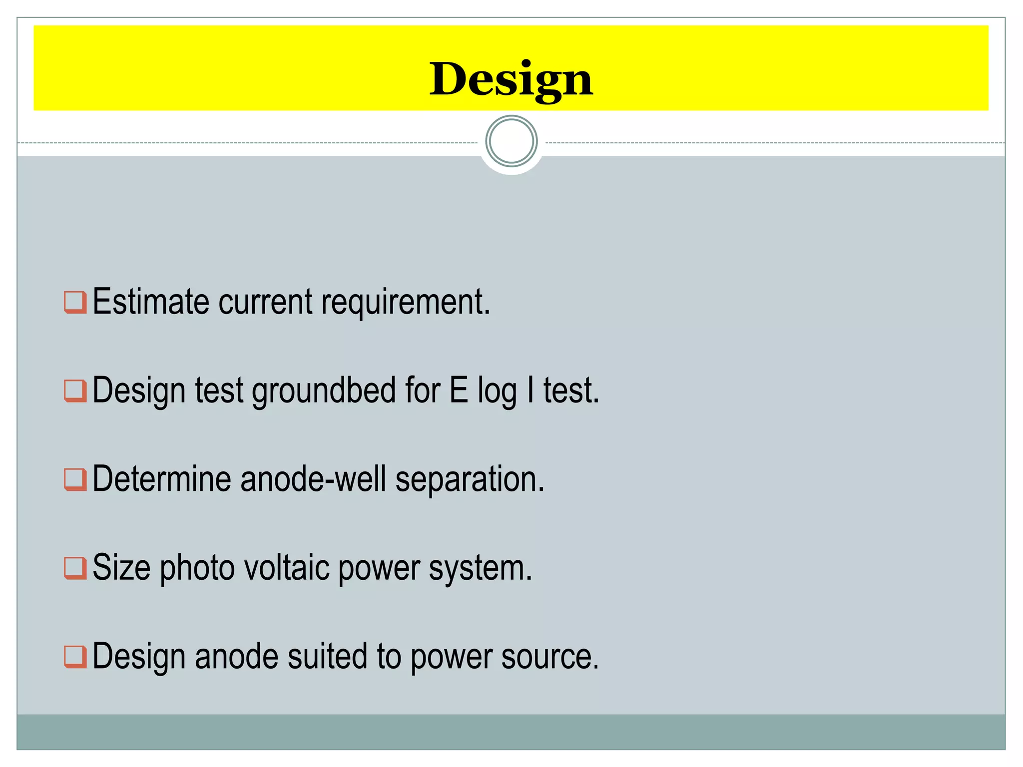 Cathodic Protection For Oil Wells | PPTX