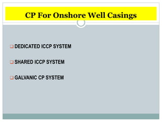Cathodic Protection For Oil Wells | PPTX