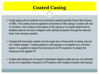 Cathodic Protection For Oil Wells | PPTX