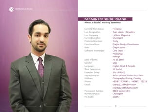 Parminder Chand - Digital Resume | PDF