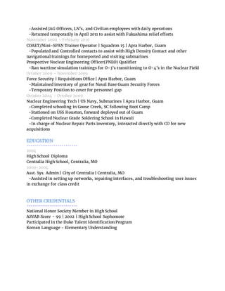 Expanded Resume | DOCX