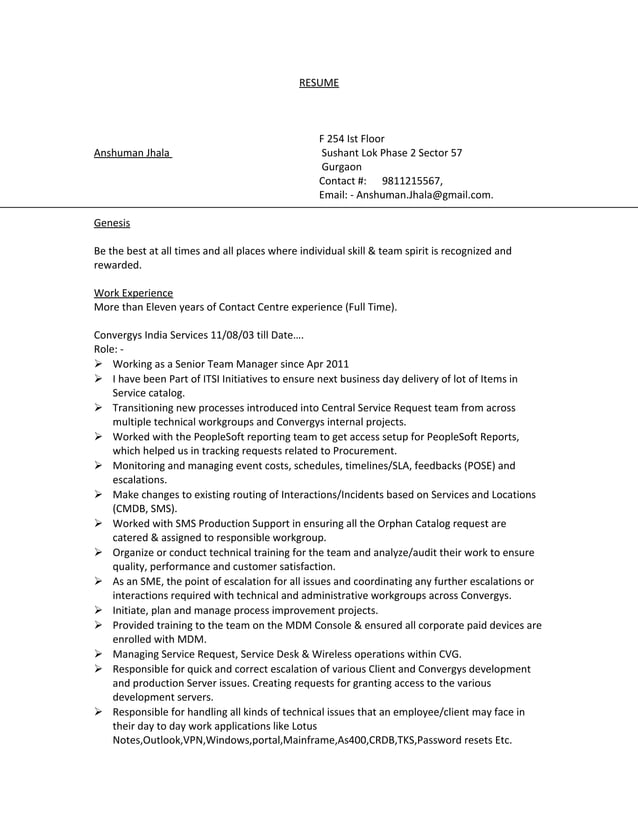 RESUME[Anshuman) | DOC