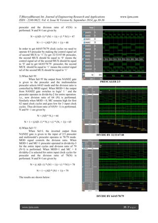 DESIGN OF A LOW POWER MULTIBAND CLOCK DISTRIBUTION CIRCUIT USING SINGLE ...