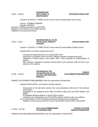 CV_25102016-1 | RTF | Computer Networking | Computing