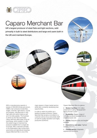 Caparo Merchant Bar products leaflet | PDF