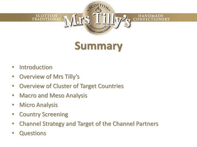 Mrs Tilly's sme | PDF | Retail Industry | Industries