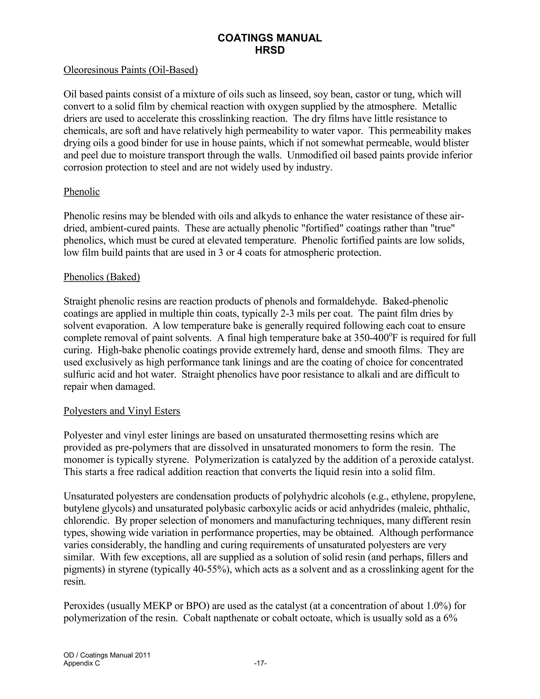 BASICS ON COATINGS CHEMISTRY | PDF