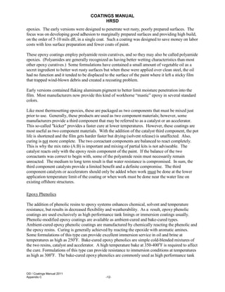 BASICS ON COATINGS CHEMISTRY | PDF