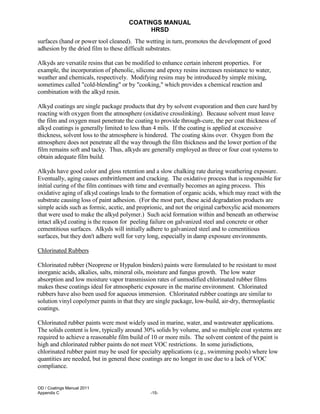 BASICS ON COATINGS CHEMISTRY | PDF