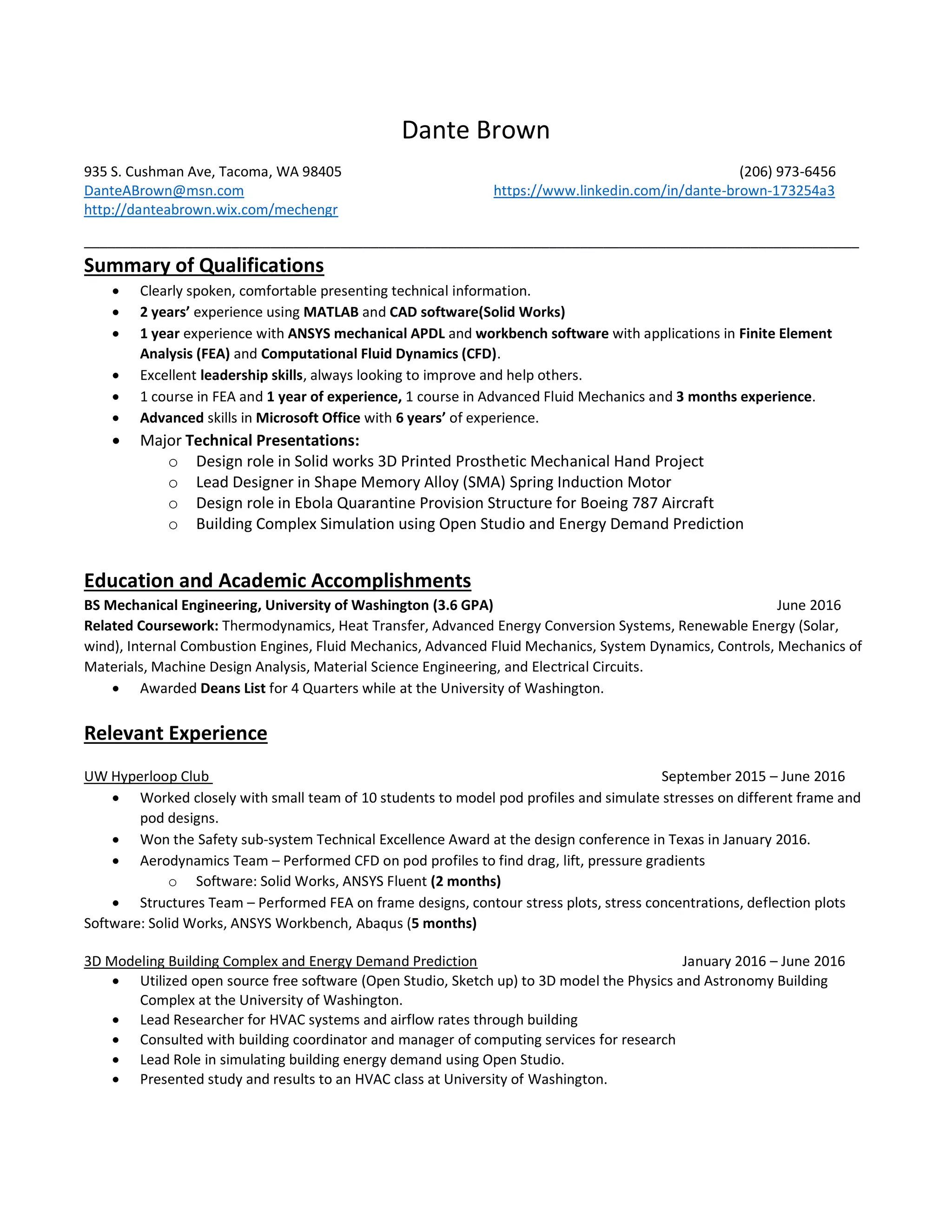 Master_Resume | PDF