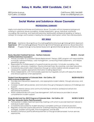 Working Resume (03-15) | DOCX
