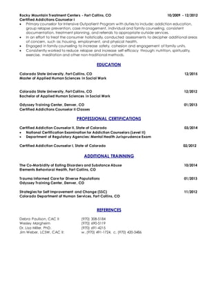 Working Resume (03-15) | DOCX