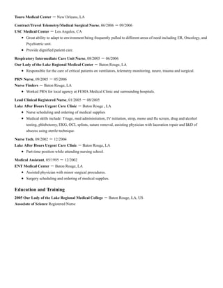Gayla Bias Resume 1-2 | PDF