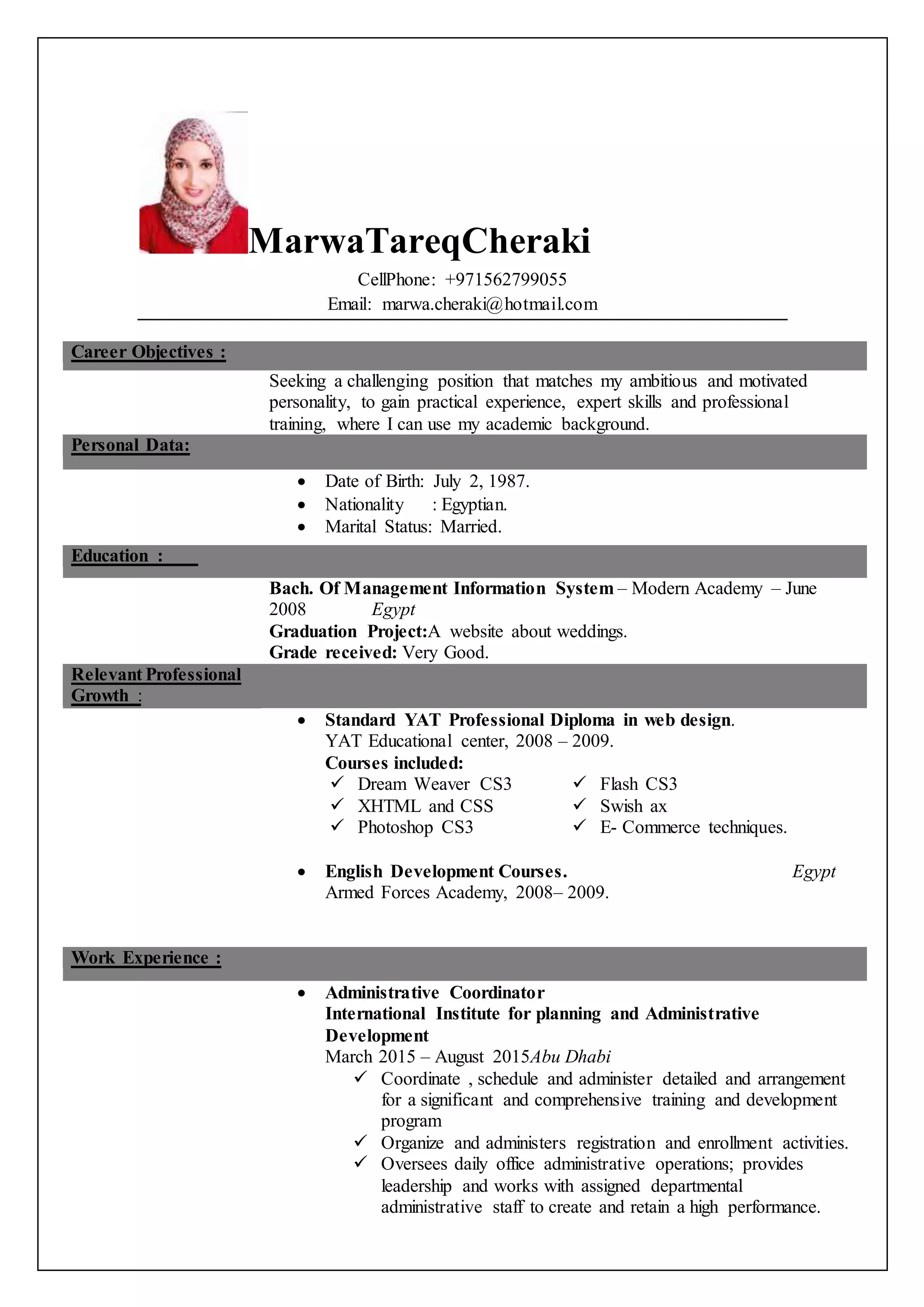 Marwa Tareq Cheraki | PDF