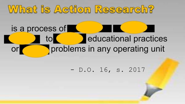 DepED Action Research | PPTX