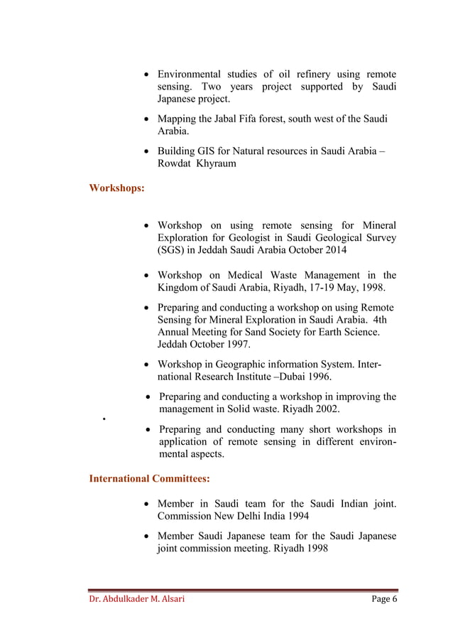 alsari CV last2015 | PDF