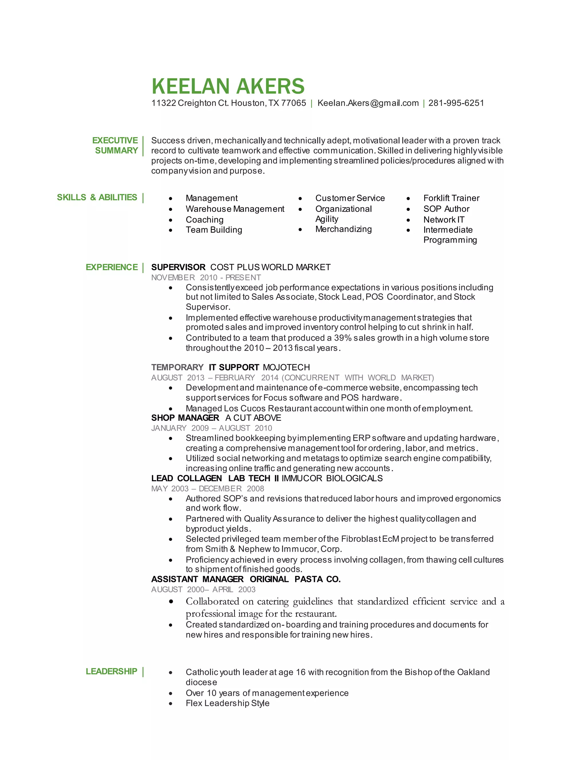 Keelan Akers 2015 | DOCX