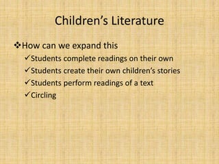 Incorporating Authentic Texts in the Classroom | PPTX | Secondary ...