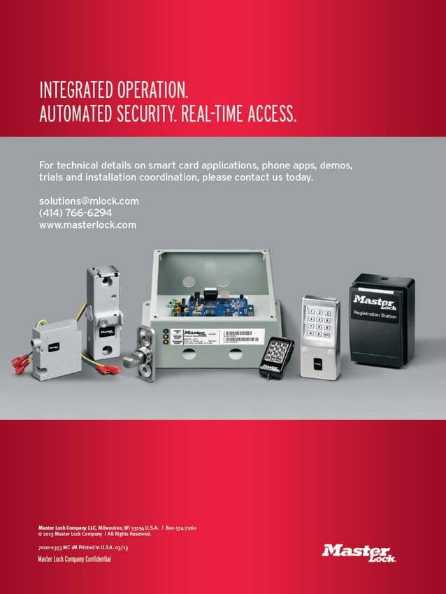 Master Lock brochure | PDF