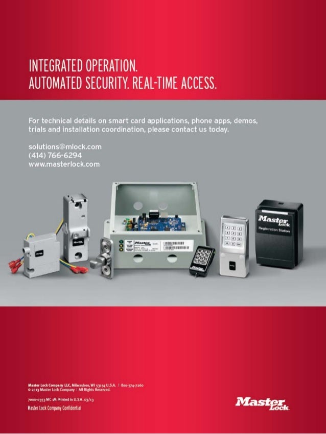 Master Lock brochure