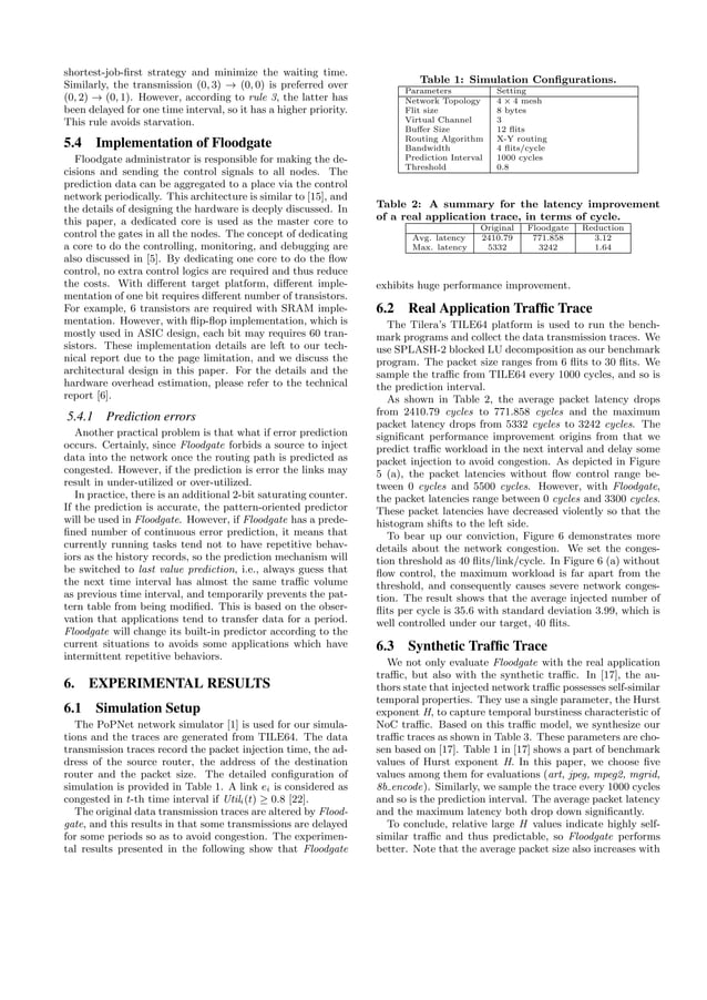 Application-Driven Flow Control in Network-on-Chip for Many-Core Architectures | PDF | Computer ...