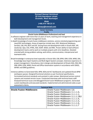 Esmail-Namazi-Resume | PDF