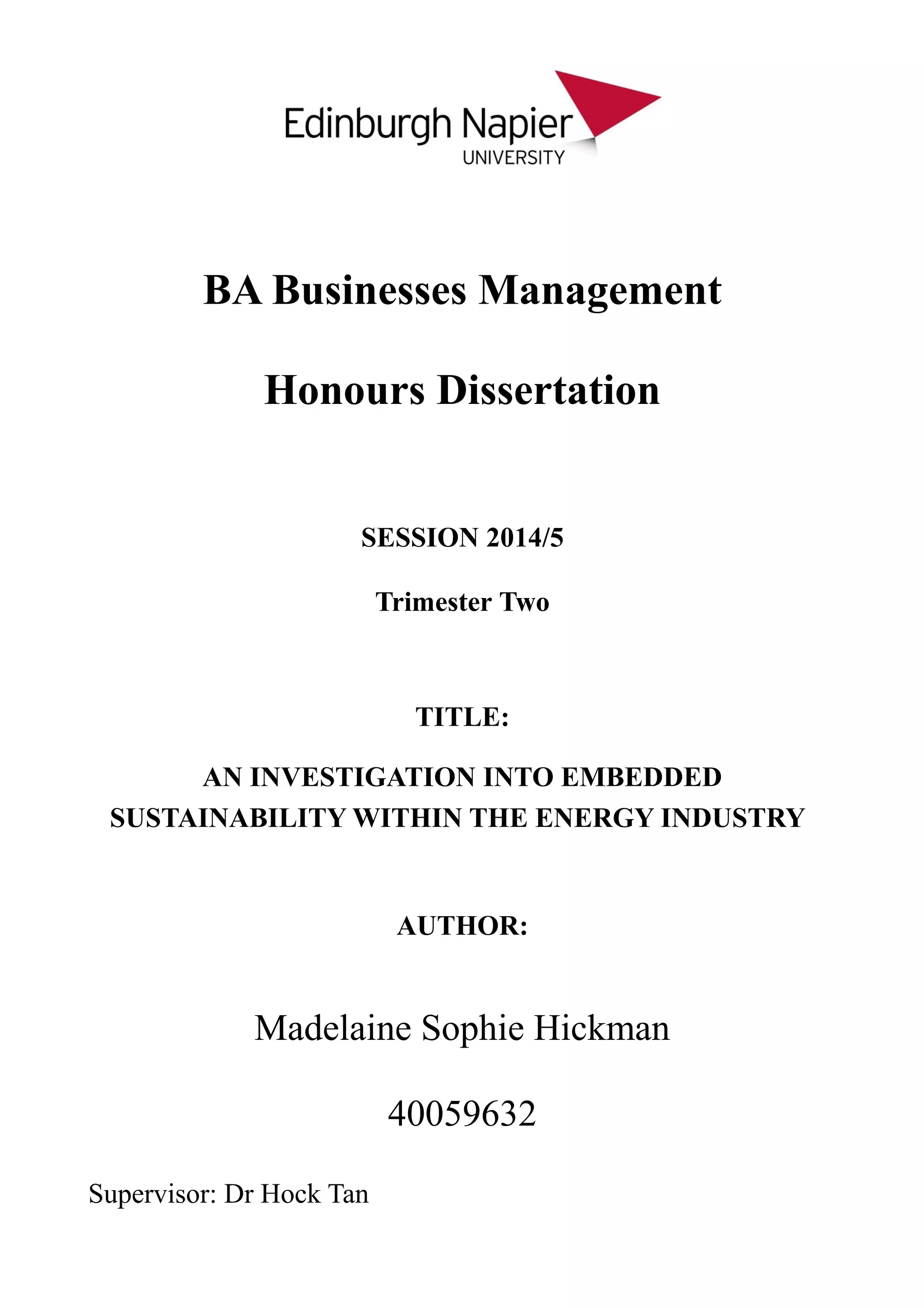 Final Copy Of Dissertation 40059632 Pdf