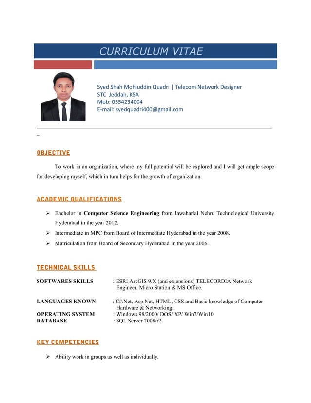 Syed NE Designer CV | DOC | Computing | Technology & Computing