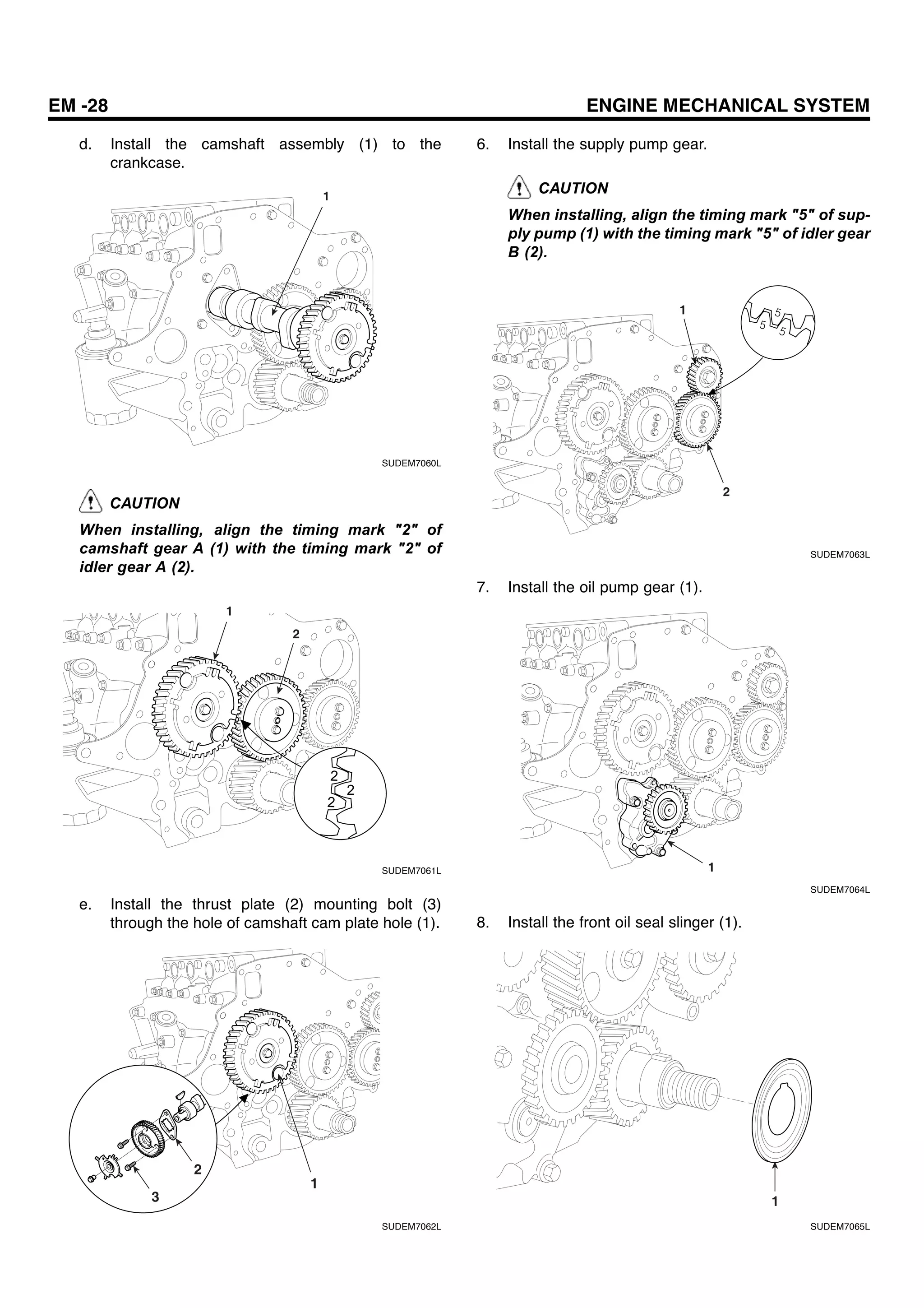 Hyundai D4DD engine manual | PDF