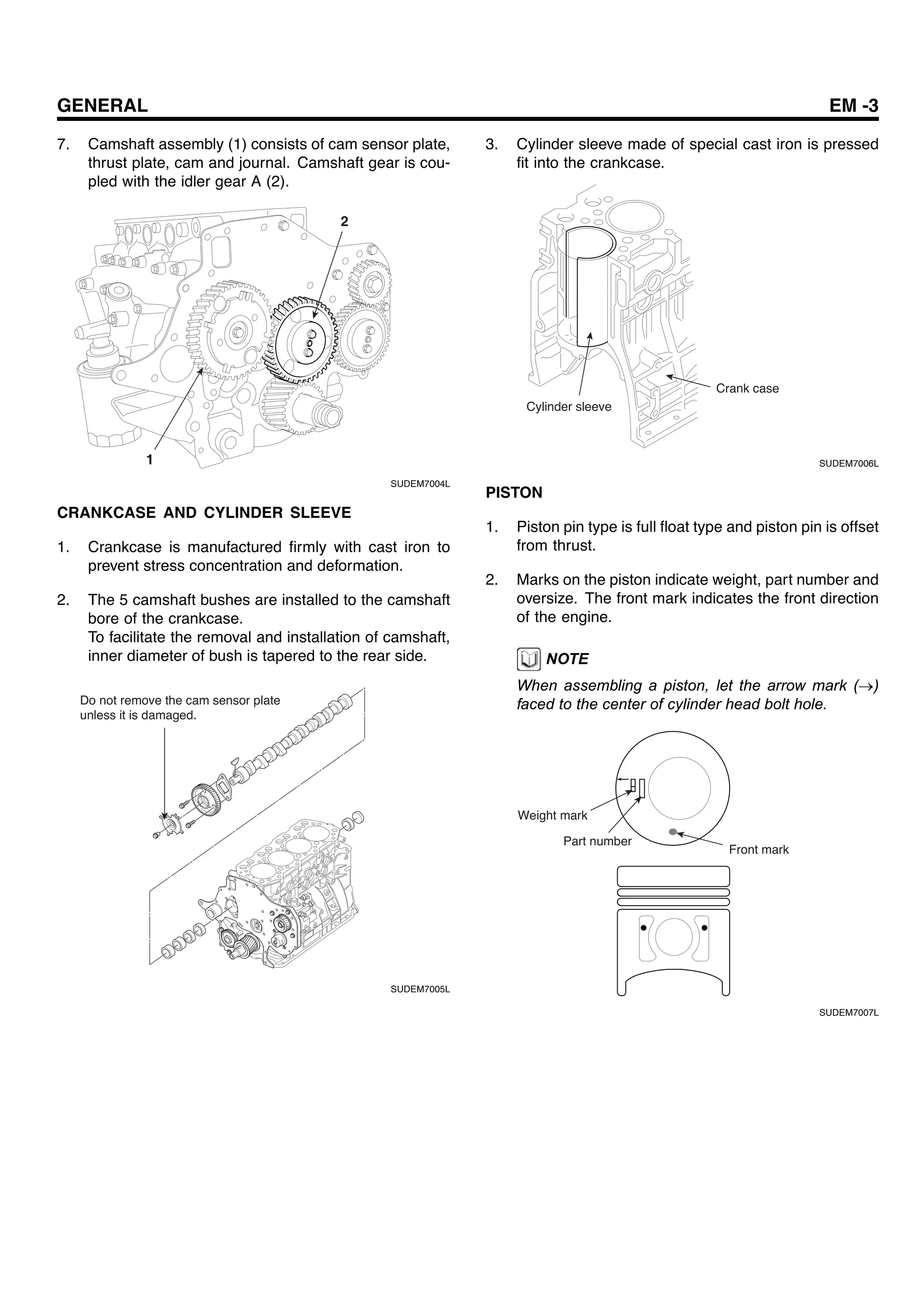 Hyundai D4DD engine manual | PDF