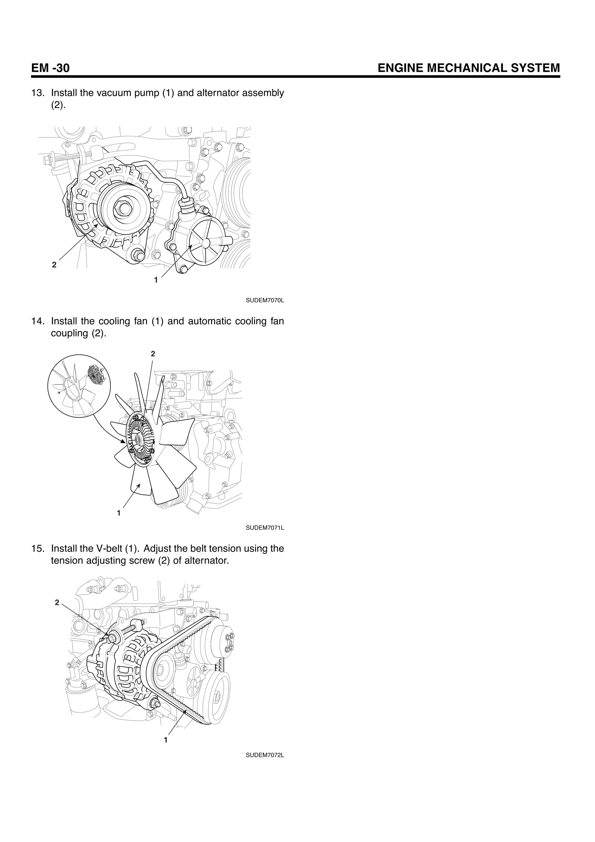 Hyundai D4DD engine manual | PDF