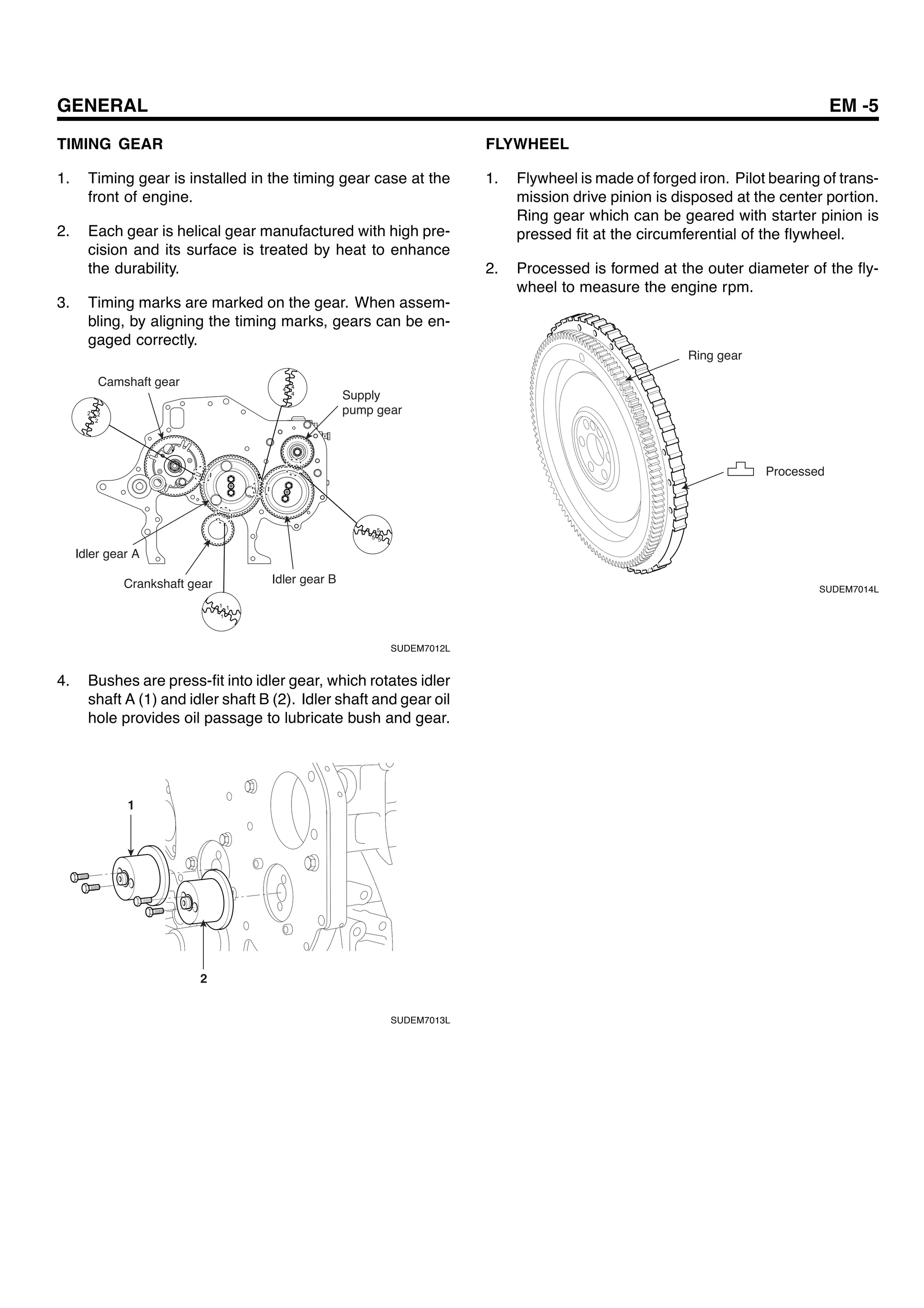 Hyundai D4DD engine manual | PDF