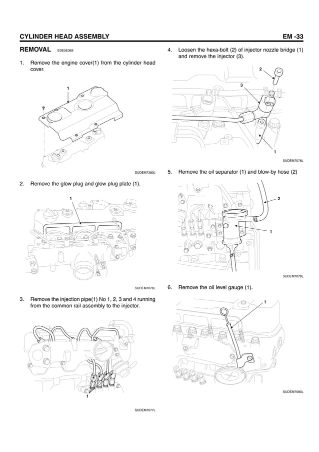 Hyundai D4DD engine manual | PDF | Auto Parts | Automotive
