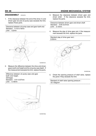 Hyundai D4DD engine manual | PDF